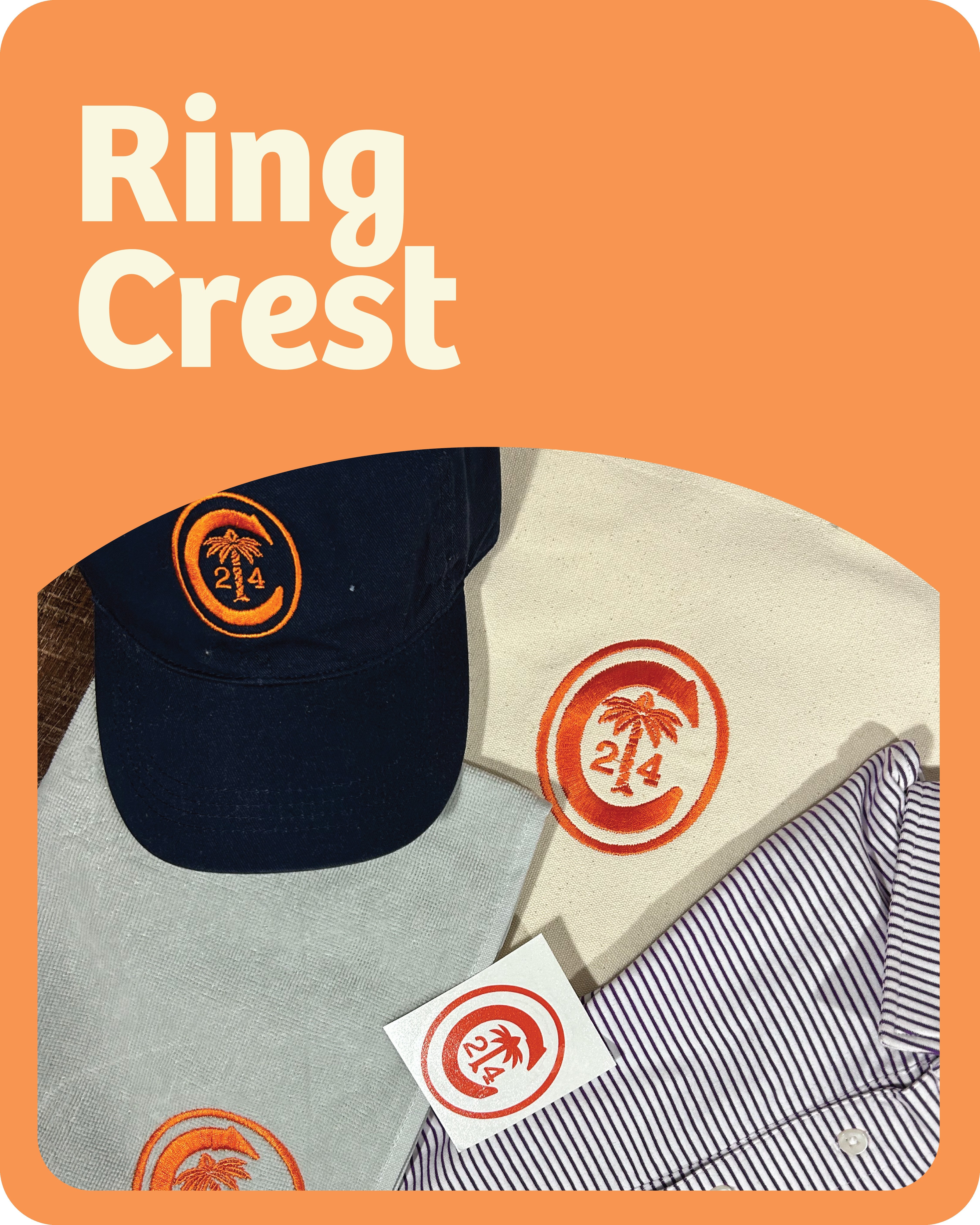 Clemson Ring Crest Collection – Tigertown Graphics