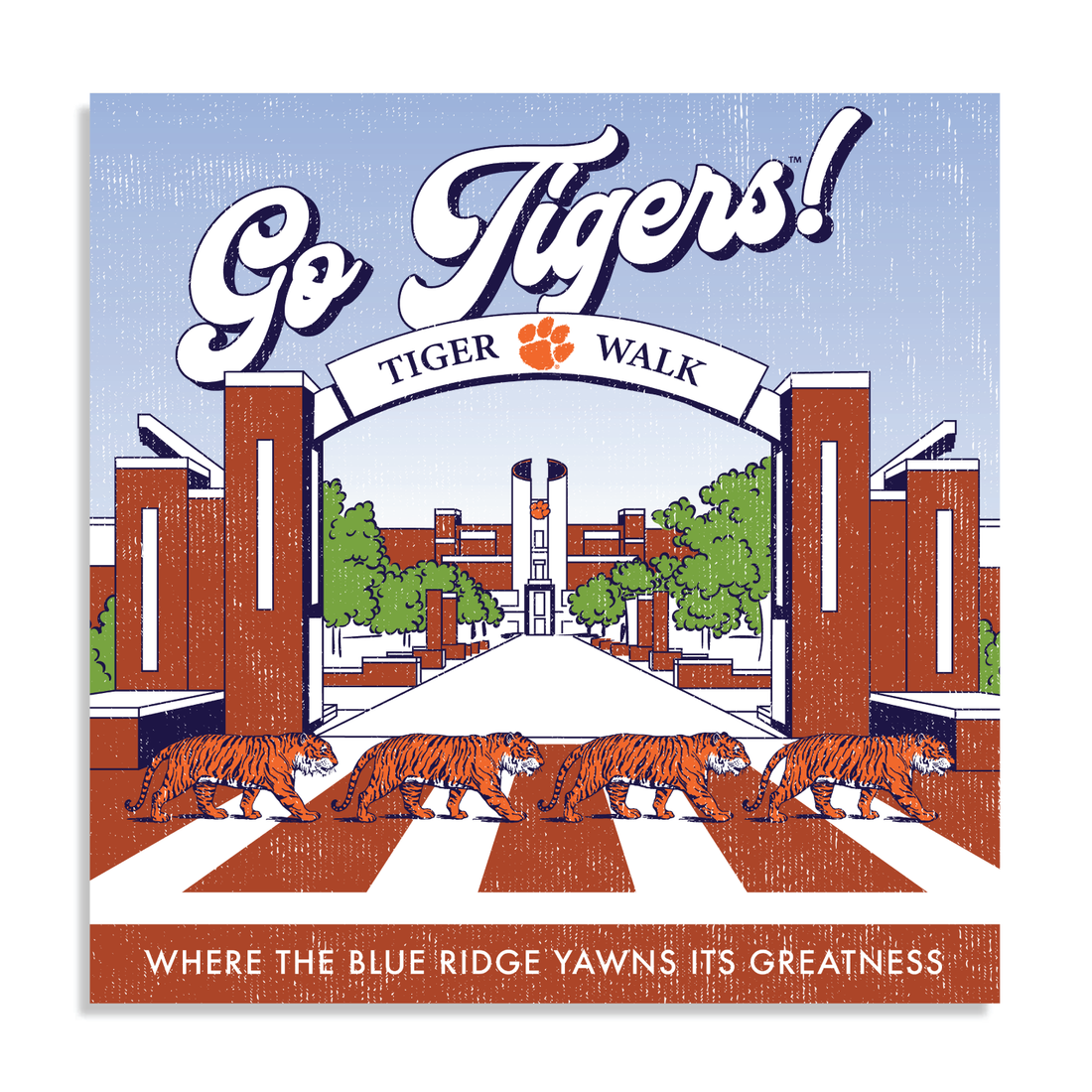 The Tigers Poster – Tigertown Graphics