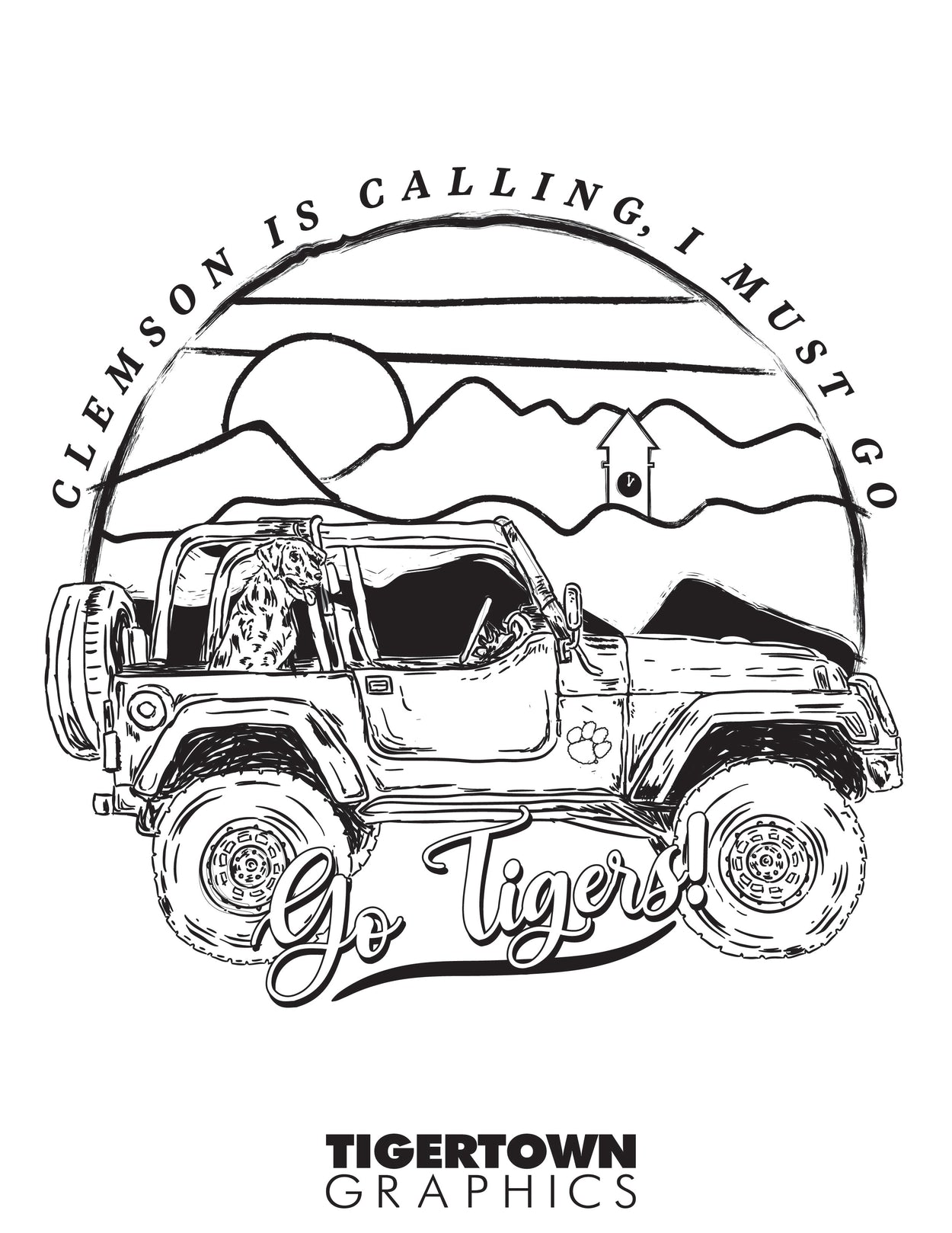 Coloring Pages! – Tigertown Graphics