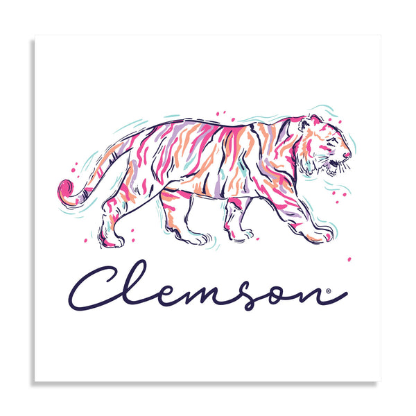 Painted Tiger Poster - Tigertown Graphics
