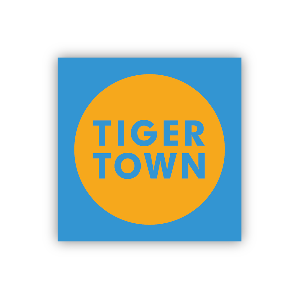 Noon in T Town Decal- (Multiple Sizes) - Tigertown Graphics