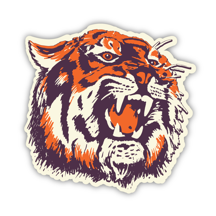 All In Roar Poster – Tigertown Graphics