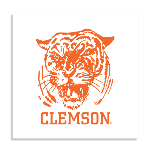 Vintage Clemson Tiger Poster – Tigertown Graphics