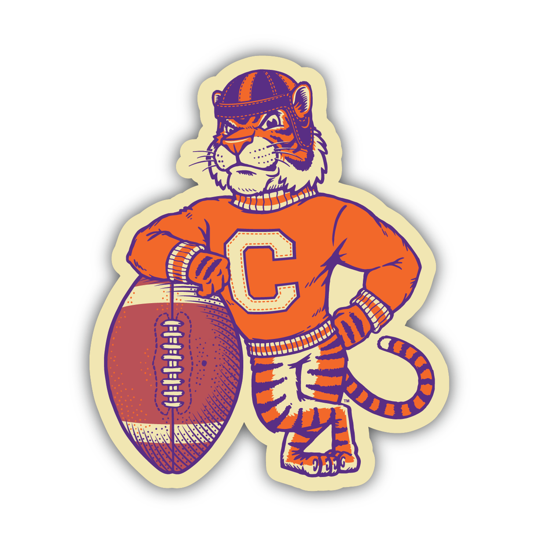 Banks Football Lean Decal – Tigertown Graphics