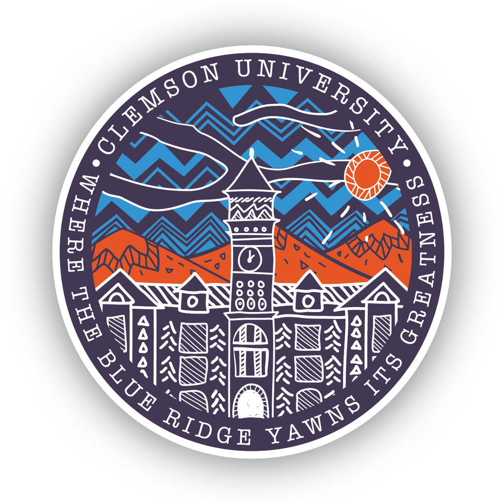 Oval Roar Label Decal - Tigertown Graphics